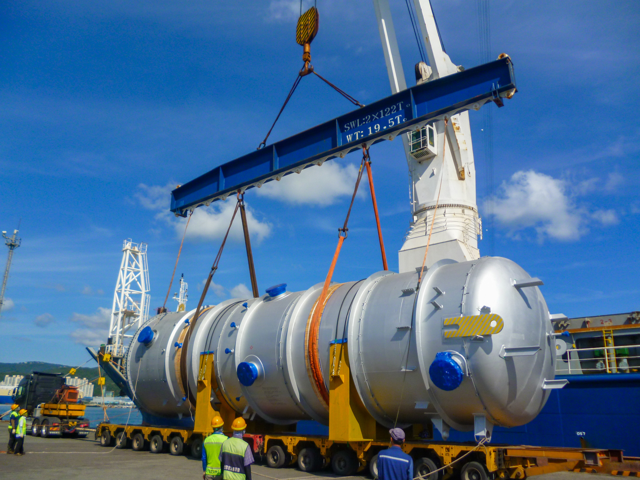 Power generation cargo transport - Asia Break Bulk